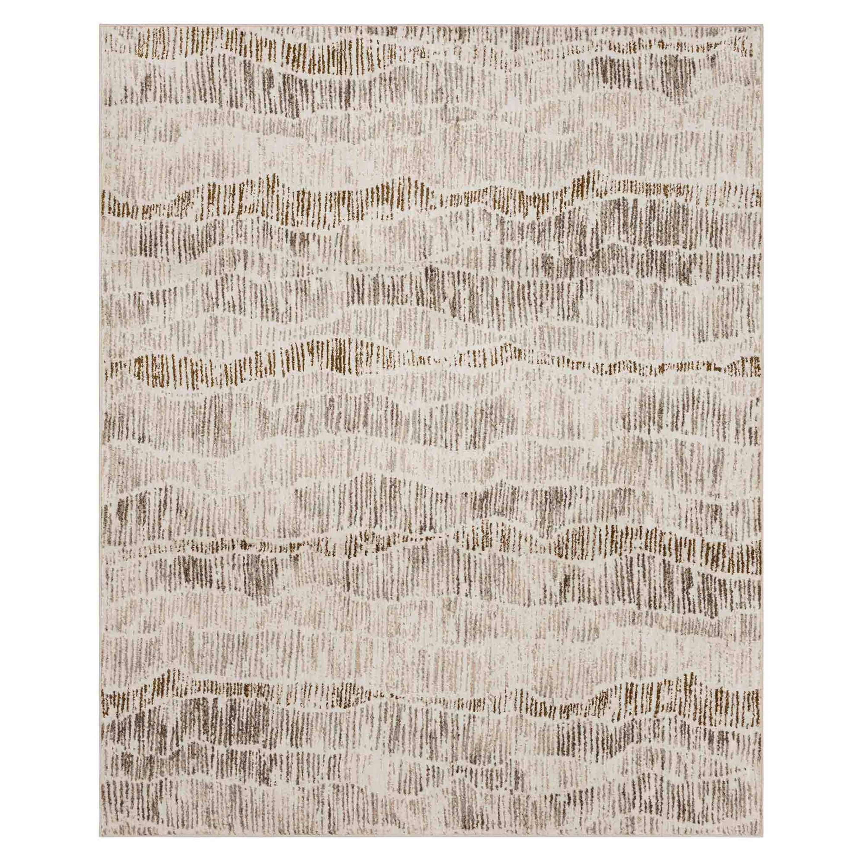 Antelope Canyon Grey in Grey 5'3"x7'10" Area Rugs — Levis4Floors