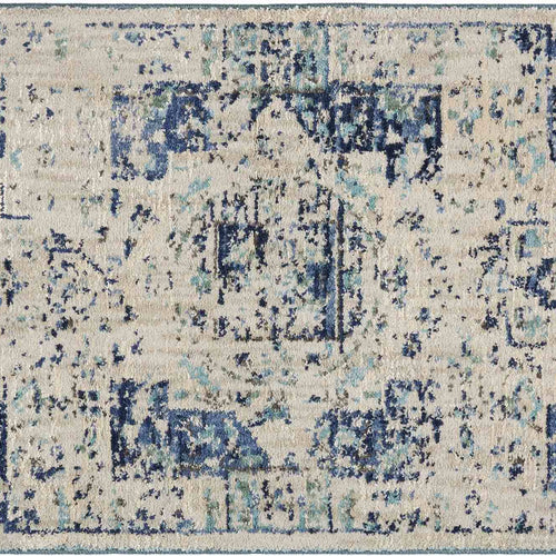 Santee Indigo in Indigo 9'6"x12'11" Area Rugs — Levis4Floors